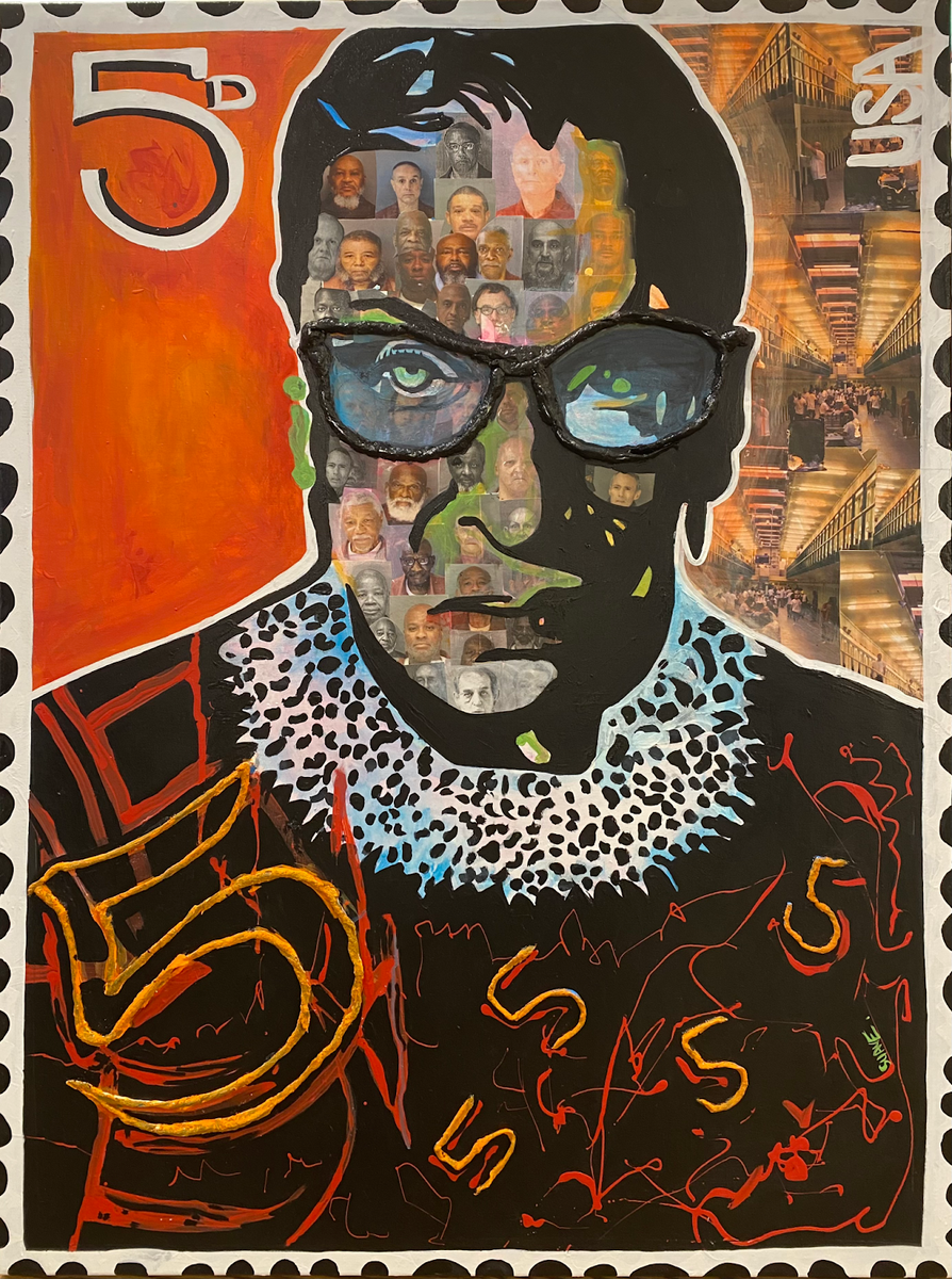 RGB5 Suave Gonzalez Mixed Media Collage Size: 48” x36” – Morton ...