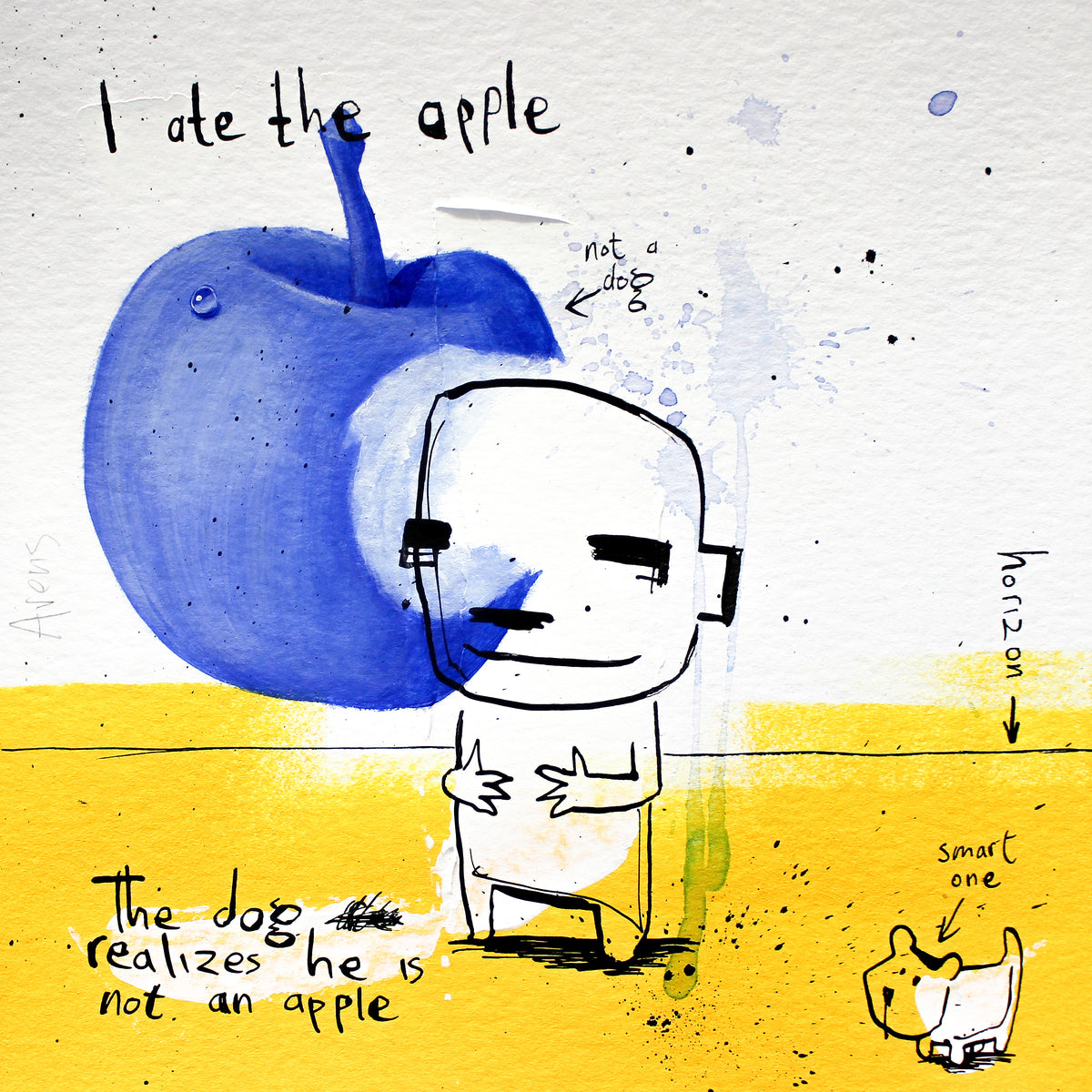 Dance/Math| Acrylic Painting by Jan-Hein Arens – Morton Contemporary