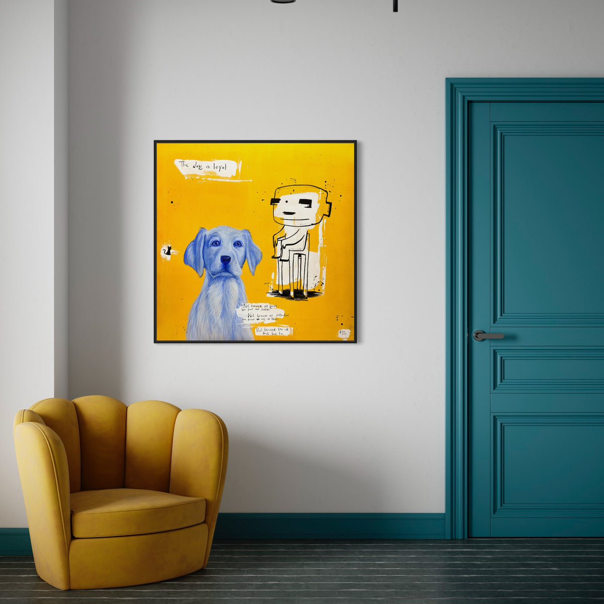 Flower Shop | Acrylic Painting by Jan-Hein Arens – Morton Contemporary