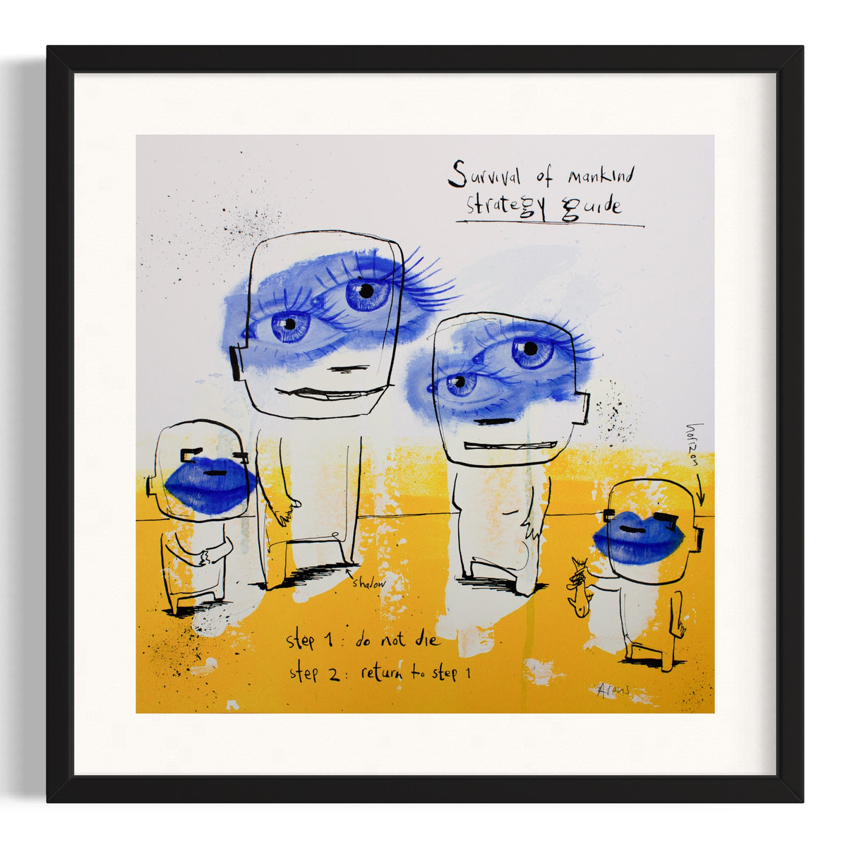 Dance/Math| Acrylic Painting by Jan-Hein Arens – Morton Contemporary