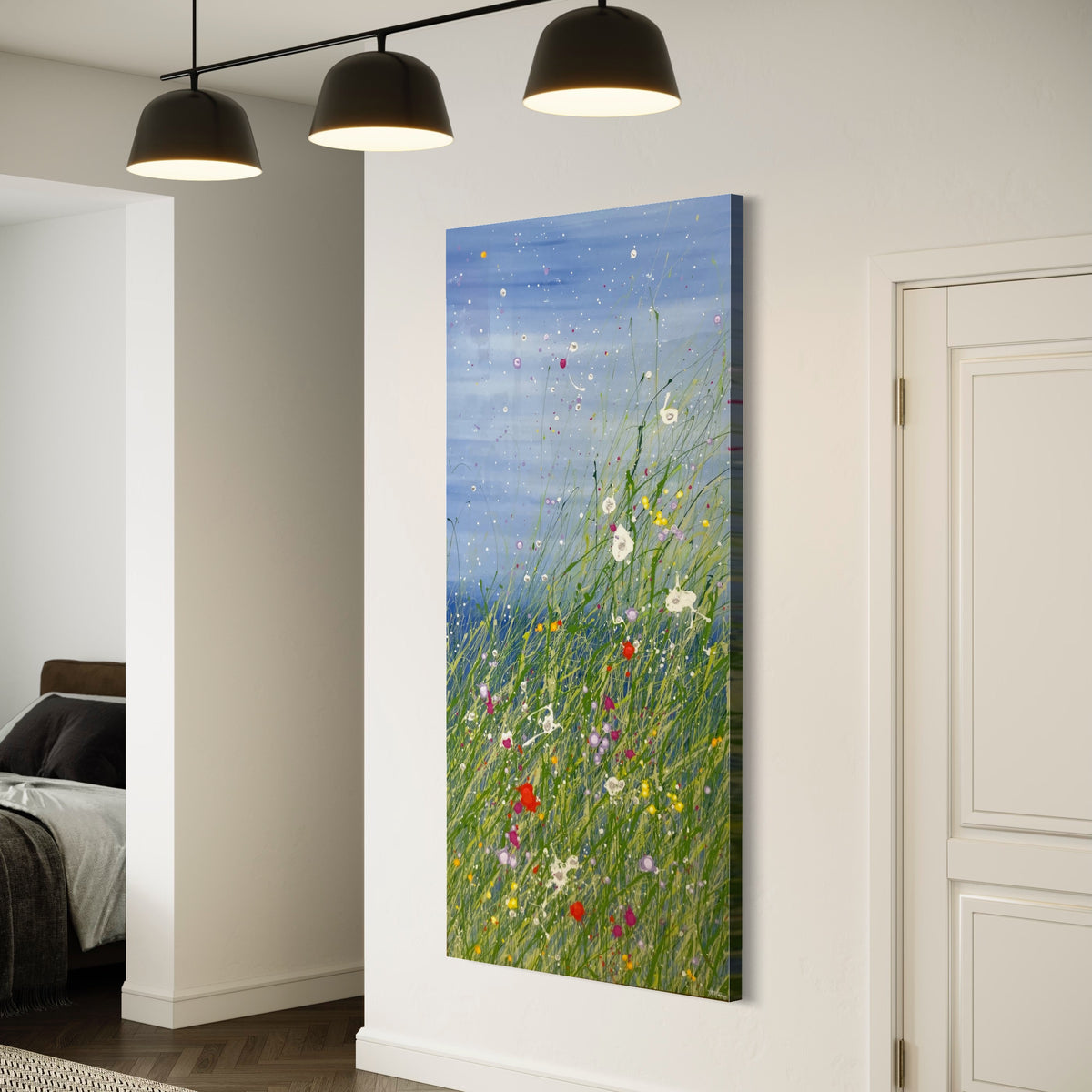 A Voice in the Night Garden 061422 | Oil & Acrylic Painting by Eric ...