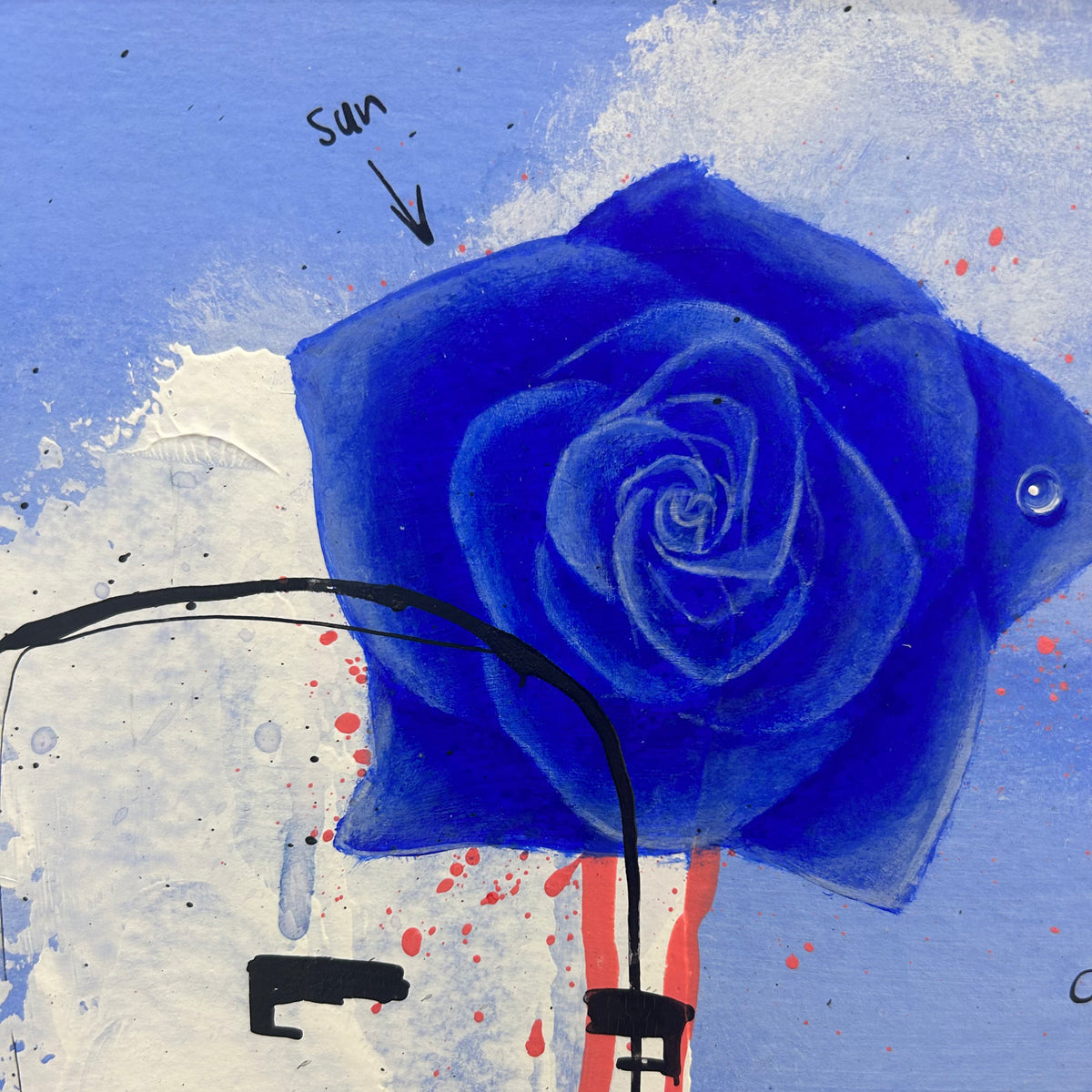 Dance/Math| Acrylic Painting by Jan-Hein Arens – Morton Contemporary