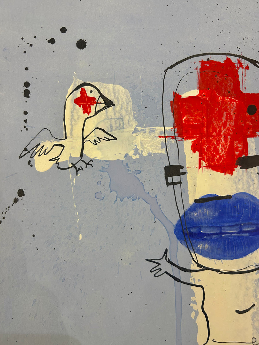 Dance/Math| Acrylic Painting by Jan-Hein Arens – Morton Contemporary