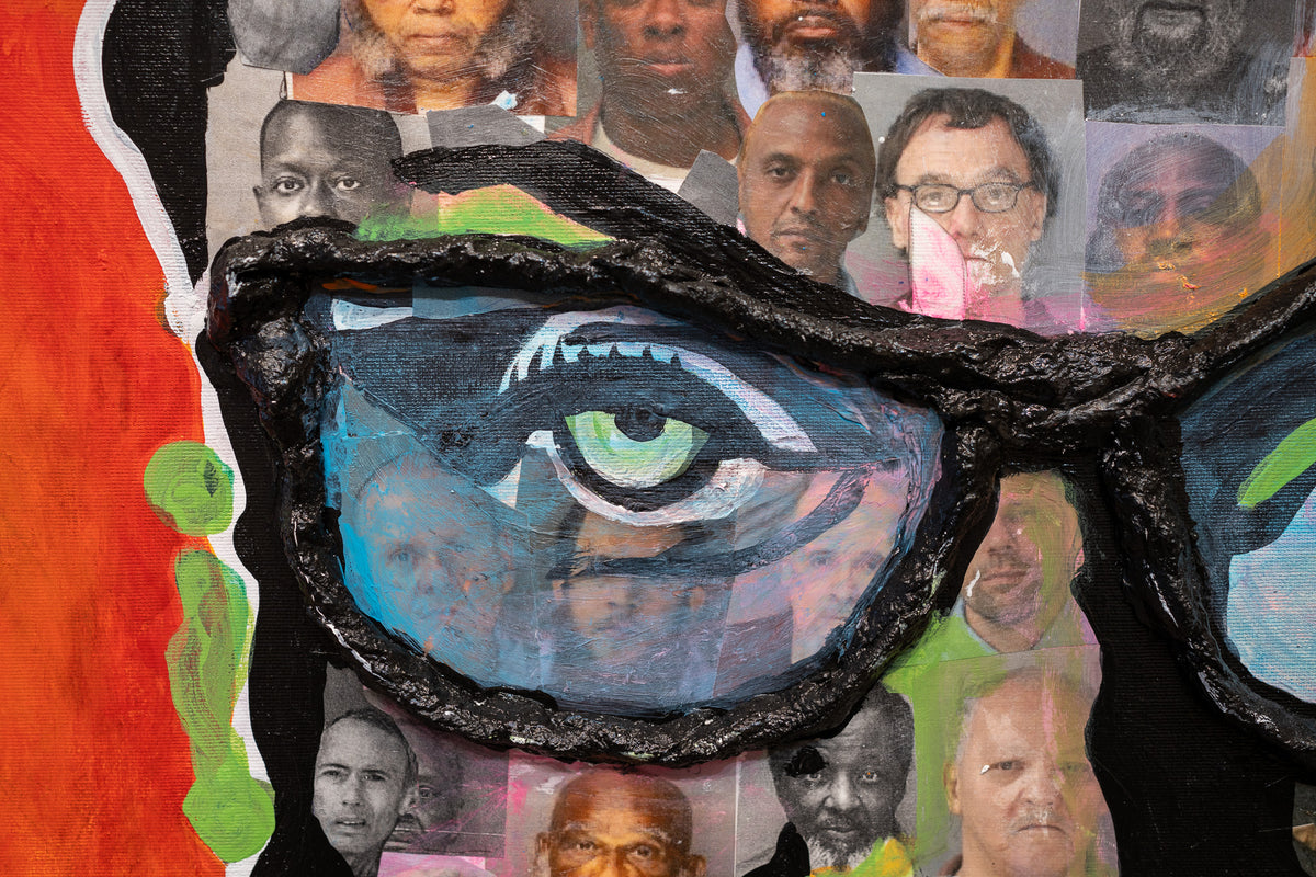 RGB5 Suave Gonzalez Mixed Media Collage Size: 48” x36” – Morton ...