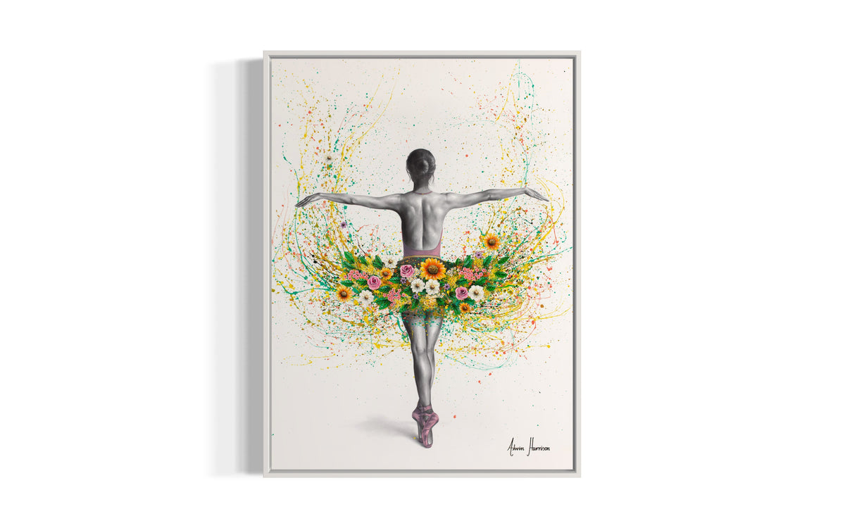 Spring Floral Dancer Limited Edition Hand Painted Gicleé Print – Morton ...